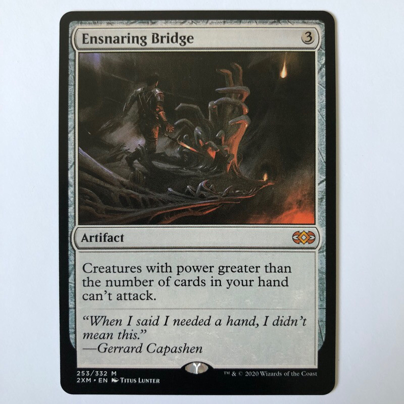 Playtest Card - Ensnaring Bridge (2XM) | Shopee Philippines