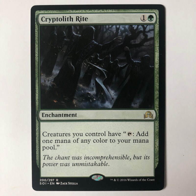 Playtest Card - Cryptolith Rite (SOI) | Shopee Philippines