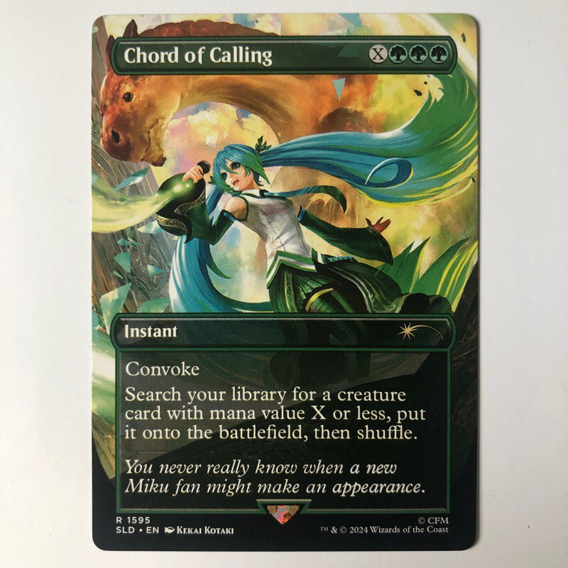 Playtest Card - Chord of Calling (SLD) | Shopee Philippines