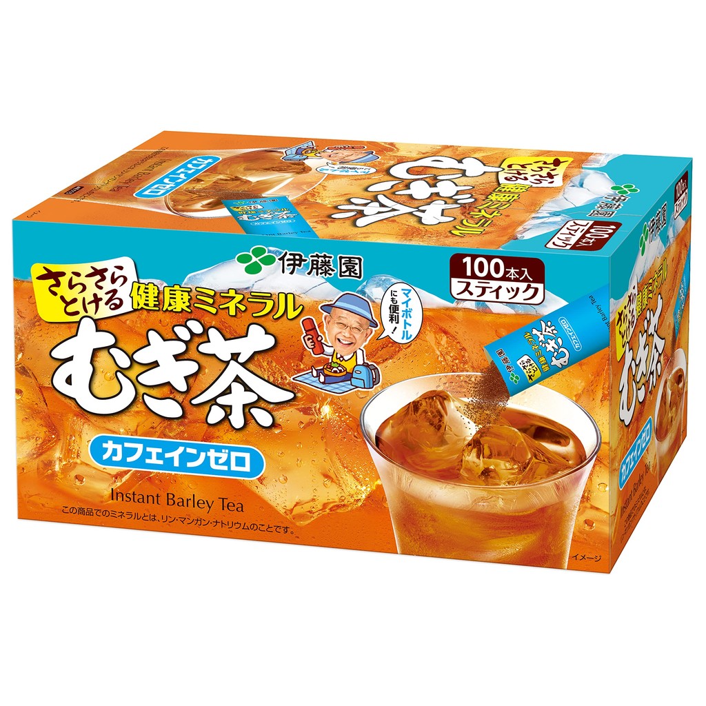 Ito En Healthy Mineral Barley Tea Powder 0.8g x 100 Sticks 【Direct from ...