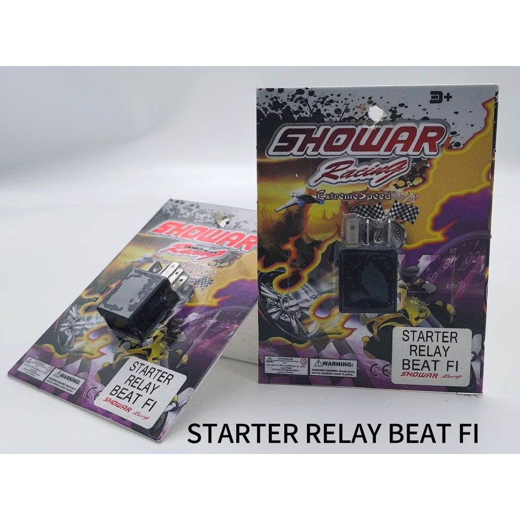 Showar Starter Relay BEAT FI/CLICK125/150 MIO-I-125/RAIDER150/UNIVERSAL ...