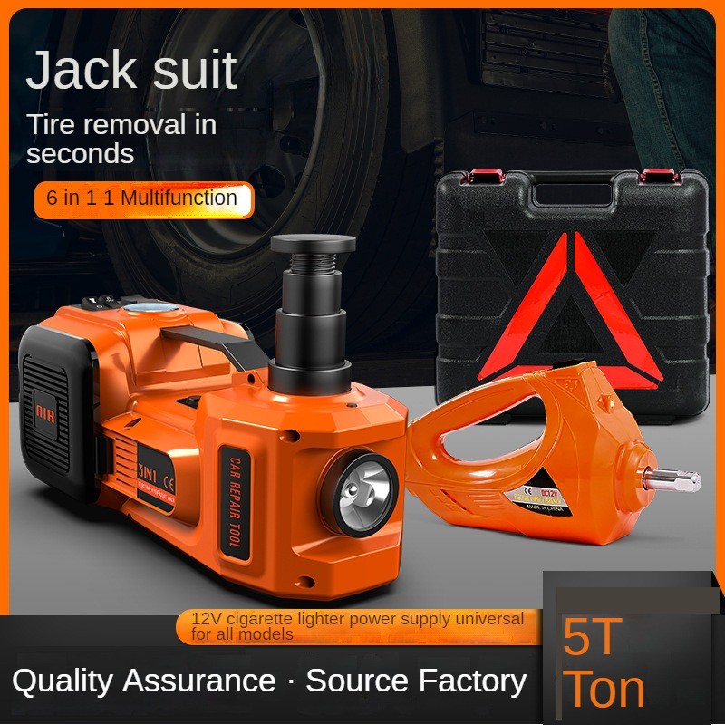 ☮Car Jack SUV Electric Jacks Hydraulic Floor Impact Wrench 45MM 12V 5 ...