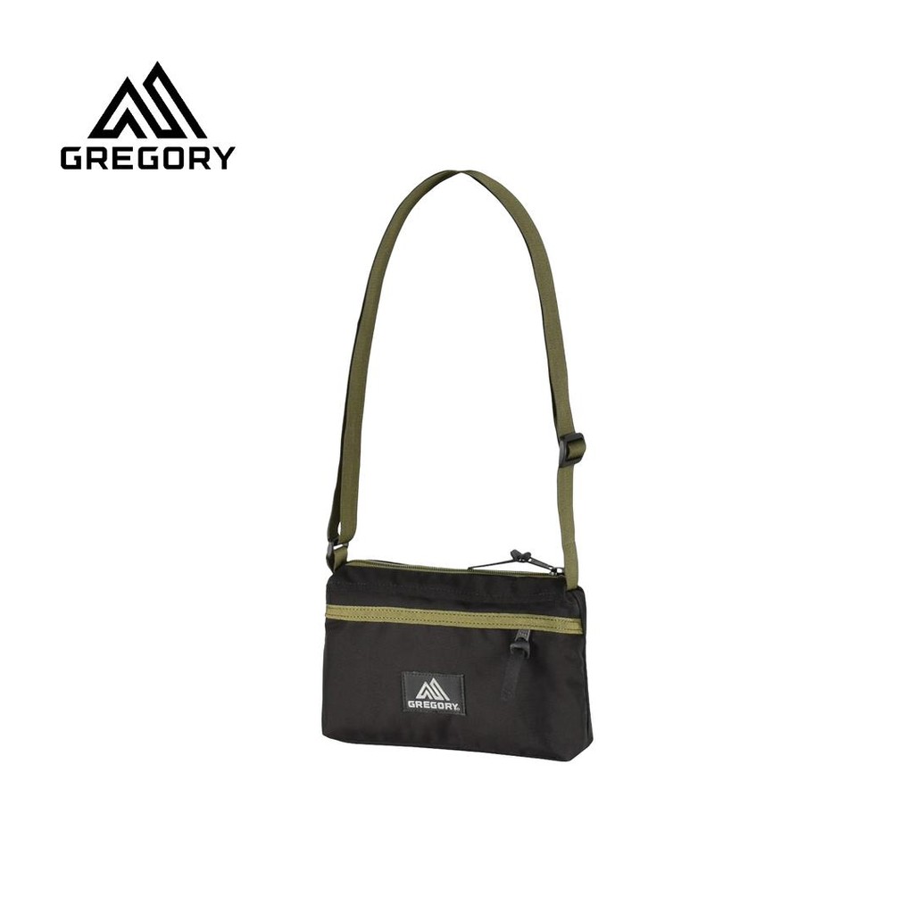 Gregory 1l Envelope Shoulder Black/Olive Unisex Shoulder Bag | Shopee ...