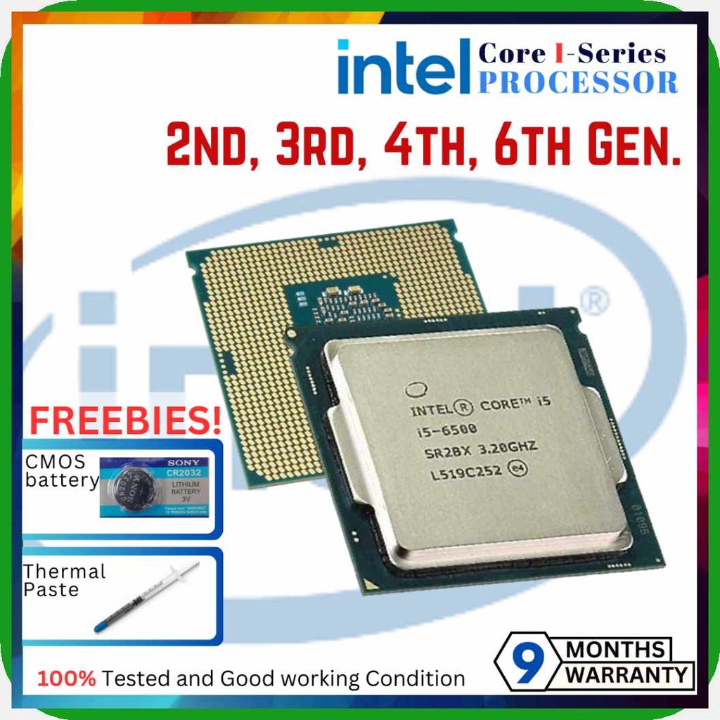 Intel}Pd#i[Core&i`i3/i5;x`2nd,;P`3rd,;a`4th;A`and;E`6th Gen Processor ...