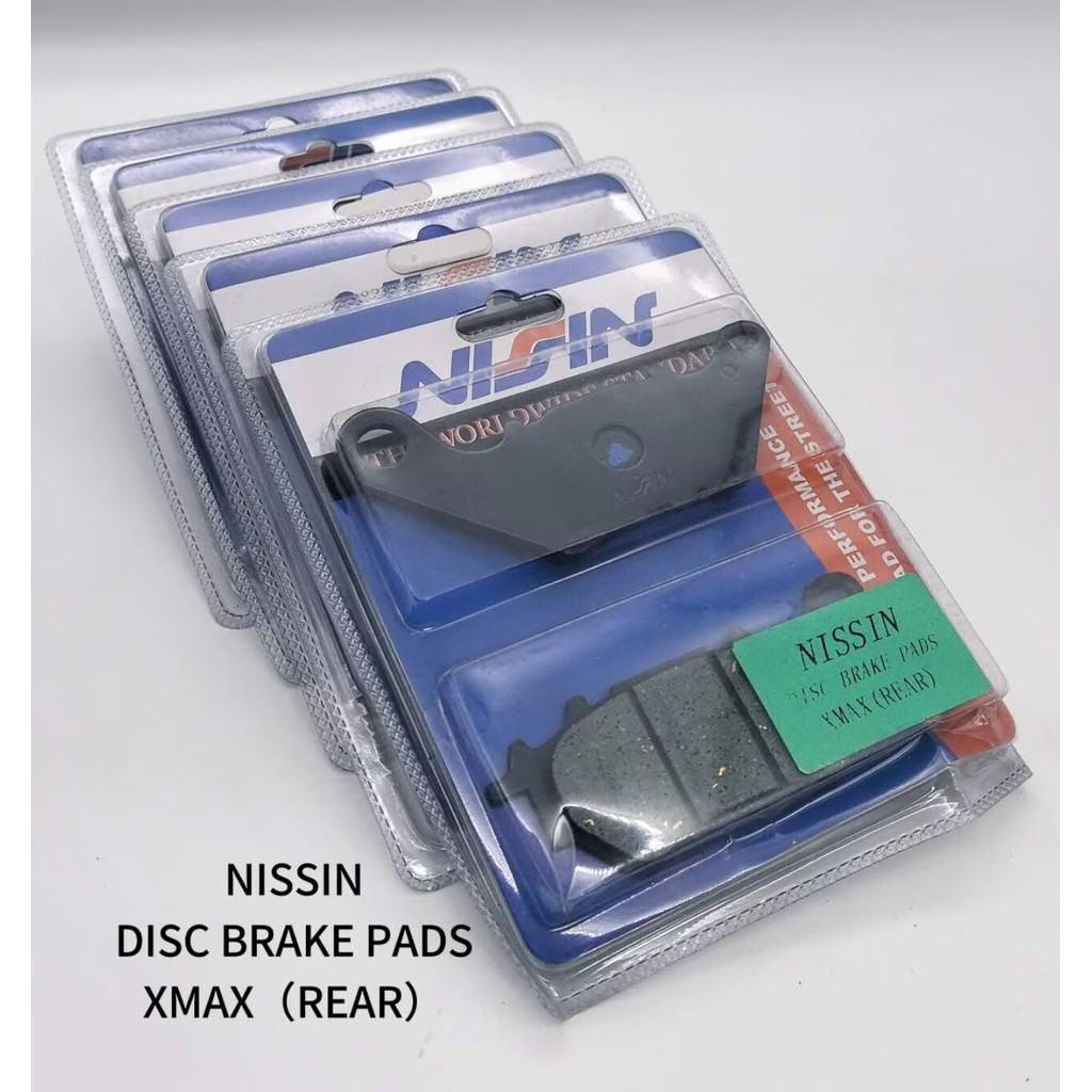 NISSIN`DISC`BRAKE`PADS`XMAX(REAR) | Shopee Philippines