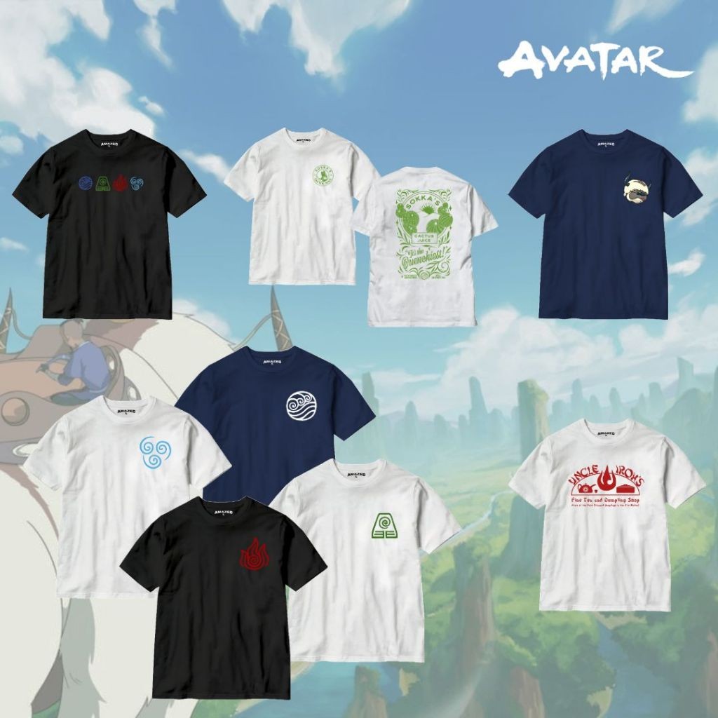 Avatar Shirt The Last Airbender T-shirt | Amazedph | Shopee Philippines