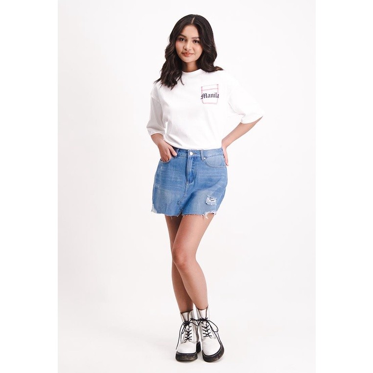 YKK0152- BENCH/ Women's Denim Walking Shorts | Shopee Philippines