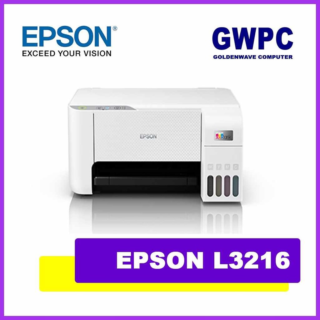 Epson&Lm]EcoTank+U-L3216(c|All-in-One=lA|Ink=QZ|Tank=Jz|Printer | Shopee Philippines