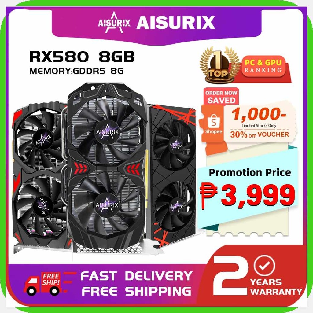 AISURIX*n@RX580(G|x8G=f|Graphics=A|Cards=OB|AMD>Nt}GDDR5>MG}GPU RX 580 ...