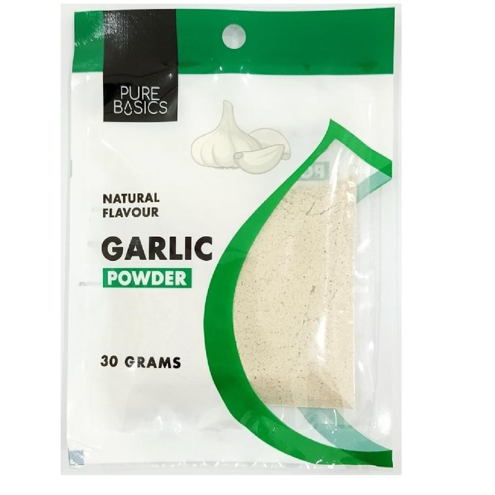 Pure Basics Natural Flavor Garlic Powder 30g | Shopee Philippines
