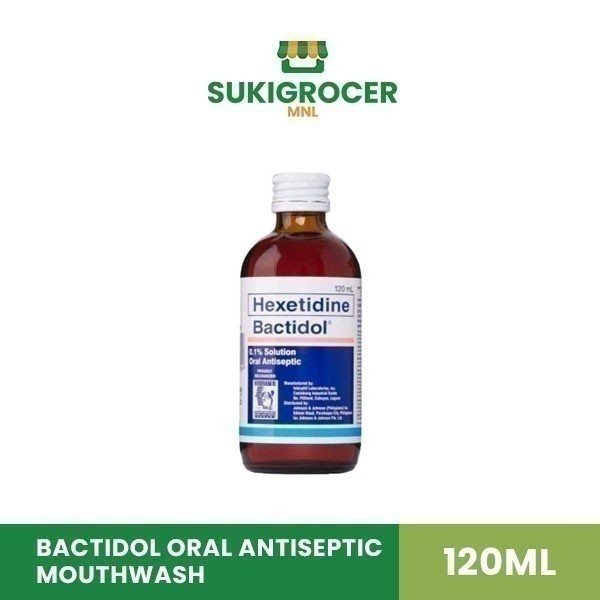 Bactidol Oral Antiseptic Mouthwash 120ml | Shopee Philippines