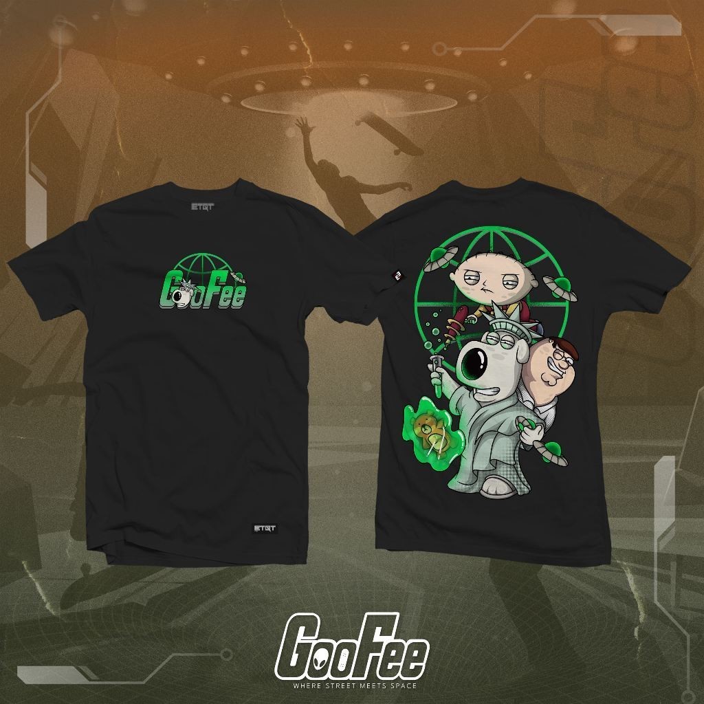 GooFee - ETQT WorldWide - Unisex - ETQT Brand Shirt - Griff's Statue ...