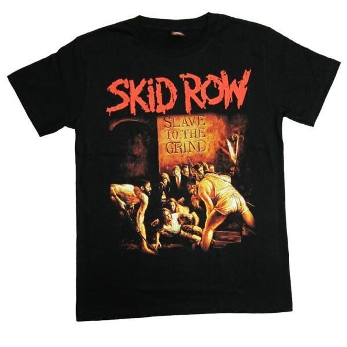 Vintage Style Rock Band Shirts Skidrow Slave to the Grind Modern ...