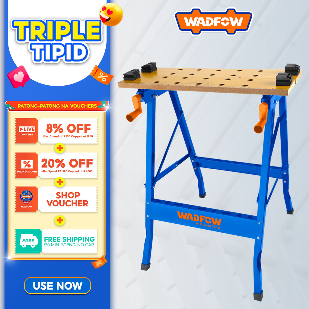 Wadfow Portable Folding Clamping Work Bench | Shopee Philippines