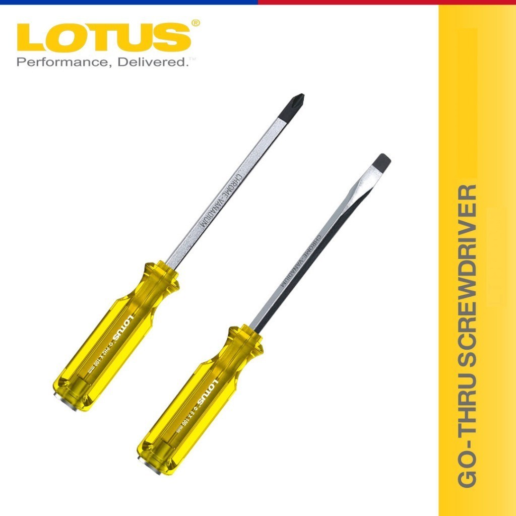 Lotus GO-THRU Screw Driver - Screwdriver | Shopee Philippines