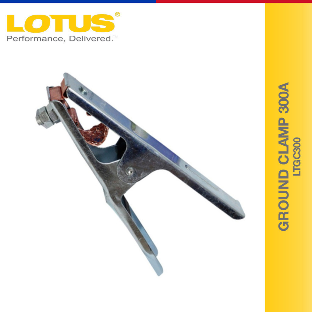Lotus Ground Clamp 300A LTGC300 - Welding Tools | Shopee Philippines