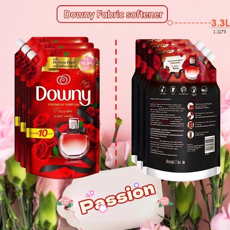 Downy Fabric Conditioner passion rose Long lasting fragrance ...