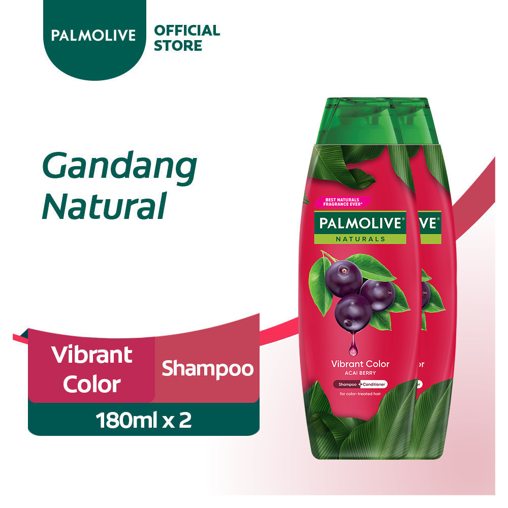 Palmolive Naturals Vibrant Color Shampoo - with Acai Berry, for Color ...