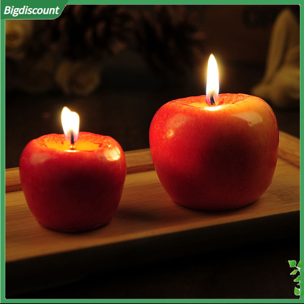 Fruit Apple Modeling Scented Candle Home Birthday Christmas Party ...