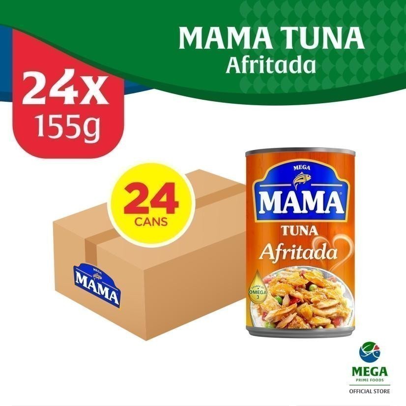 MAMA Tuna Flakes Afritada 155g by 24s | Shopee Philippines