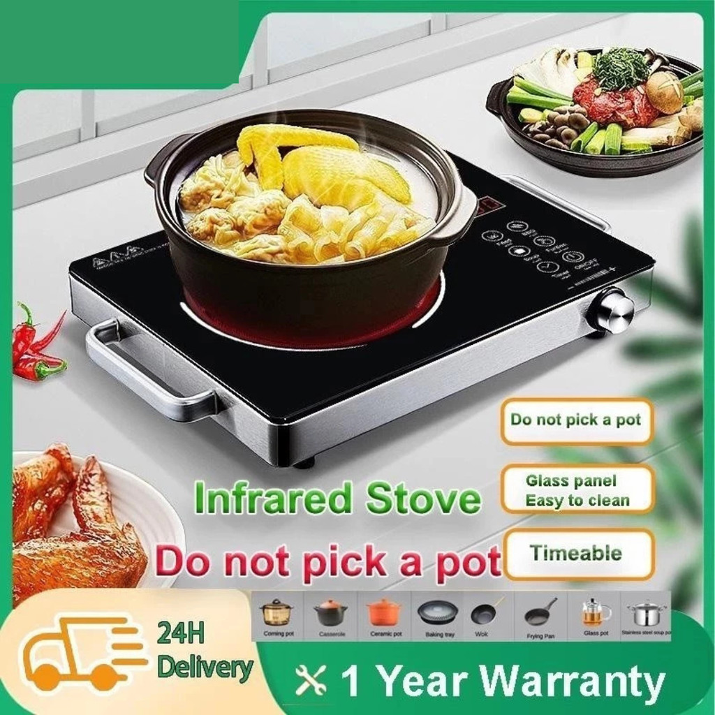 3500WElectric Stove Inverter Induction Cooker Ceramic Infrared Electric ...