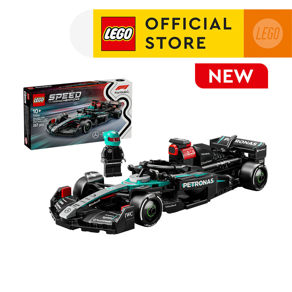 LEGO® Speed Champions 77244 Mercedes-AMG F1® W15 Race Car, Age 10+, Building Blocks, 2025 ...