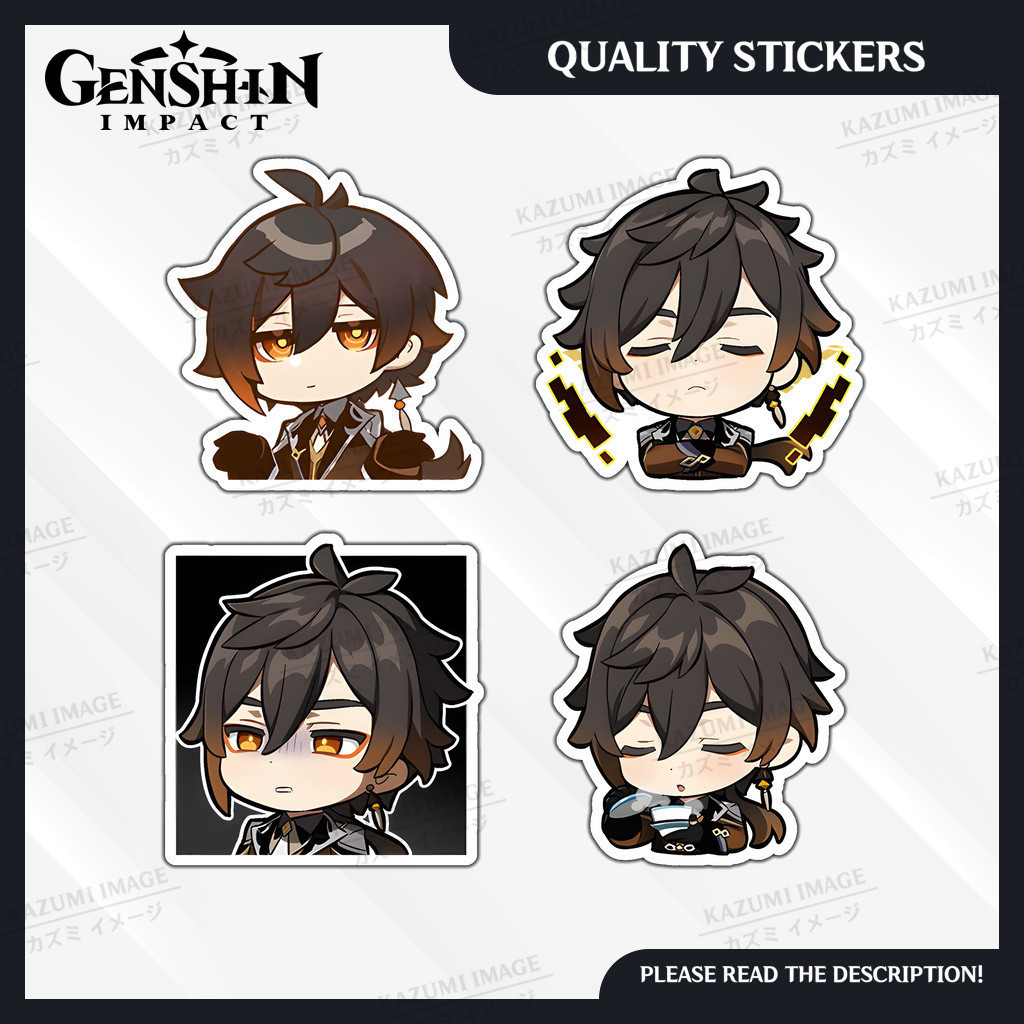 Zhongli - Genshin Impact Emoji Stickers | Shopee Philippines