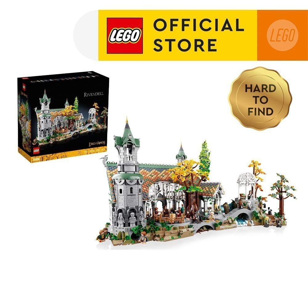 LEGO® D2C Icons 10316 Lord of the Rings Rivendell, Age 18+, Building ...