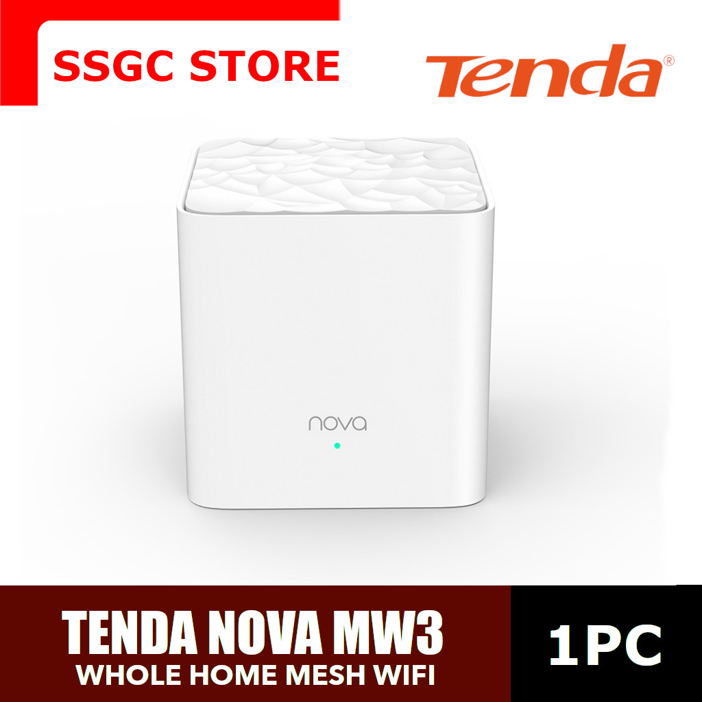 TENDA Nova MW3 AC1200 Whole Home Mesh Wi-Fi System | Shopee Philippines