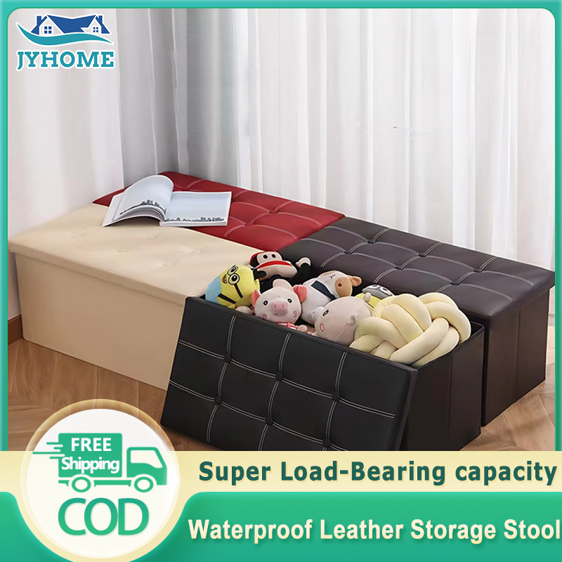 JYHOME Ottoman Storage Box Adult Sofa Storage Stool Multifunctional ...