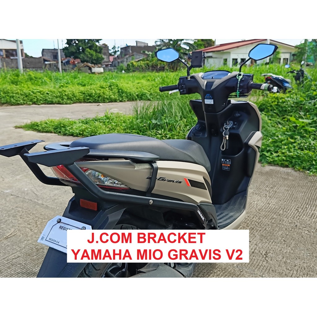 Yamaha Mio Gravis V2 Heavy duty HRV topbox bracket by J.COM | Shopee ...