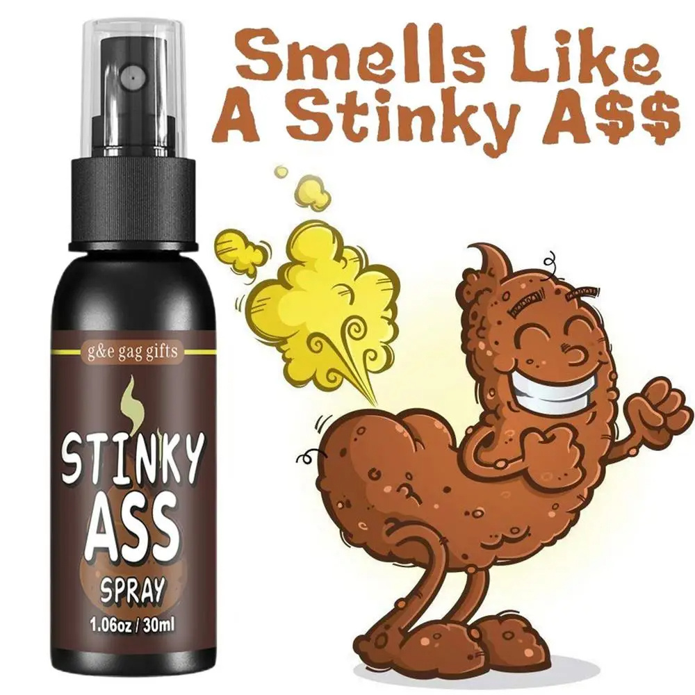 Liquid Fart Gag Prank Joke Spray Smelly Stinky Gags Fart Spray Strong ...