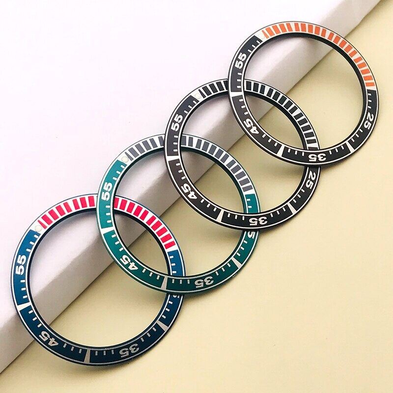 40Mm Mod Watch Bezel Insert Fits Seiko Series King Samurai Water Ghost ...