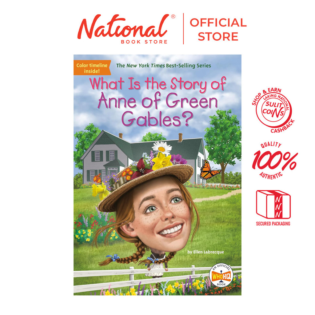 What Is The Story of Anne of Green Gables by Ellen Labrecque - Trade Paperback - Children's ...