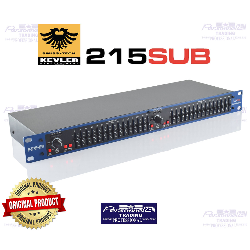 Kevler 215 SUB Dual 15 Band Graphic Equalizer (UPDATED LOOK) | Shopee Philippines