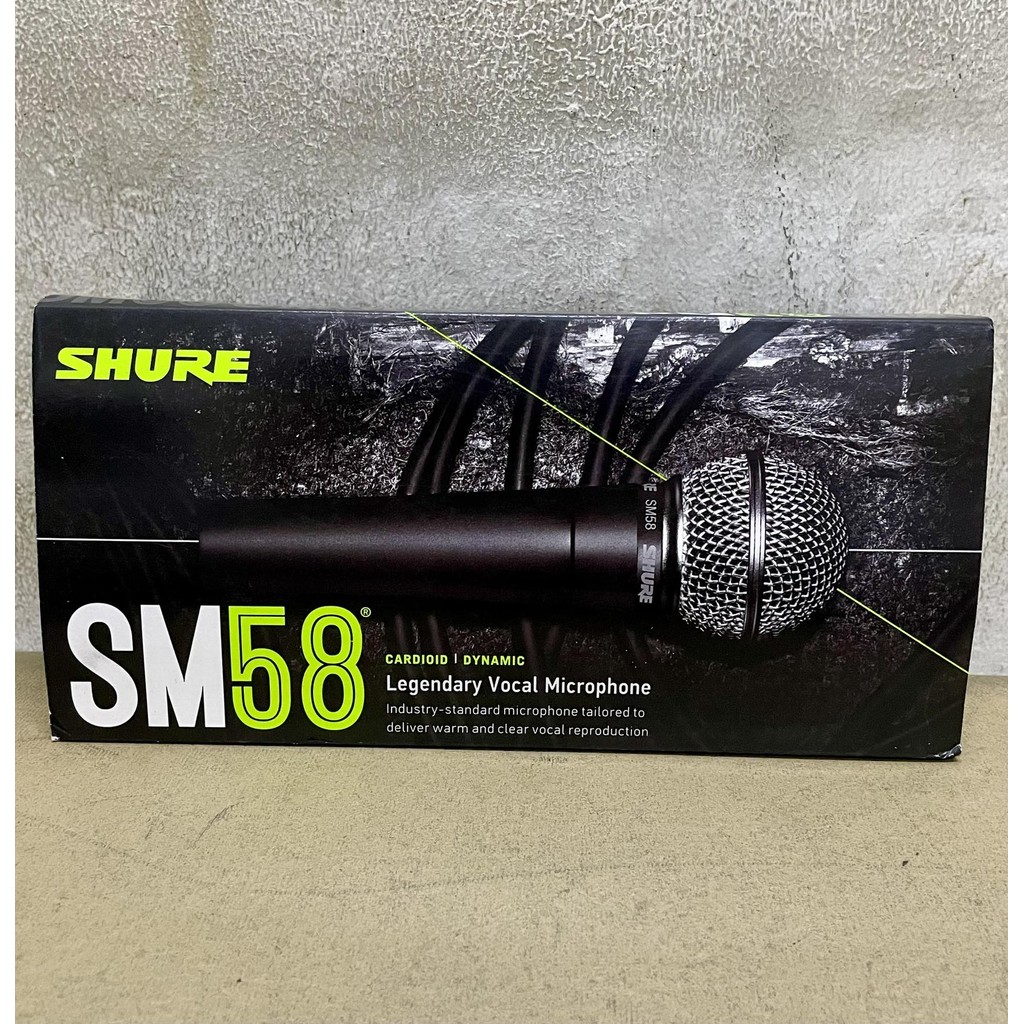 SHURE SM58 LEGENDARY VOCAL MICROPHONE | Shopee Philippines