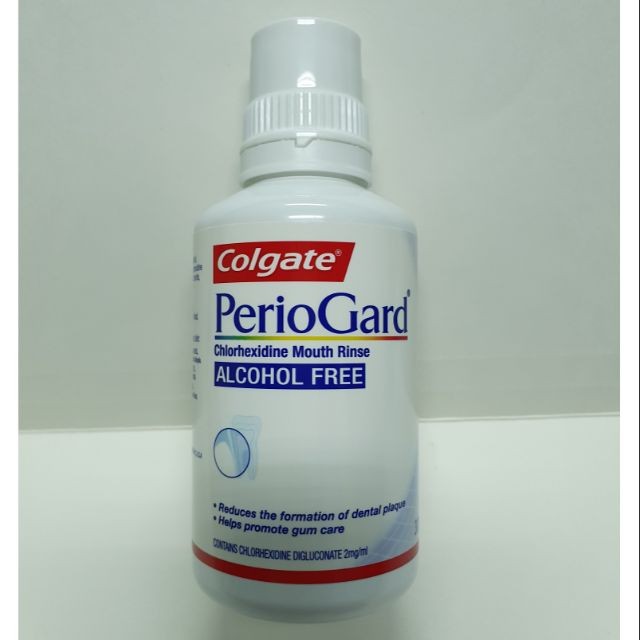 Colgate PerioGard chlorhexidine mouthwash alcohol free 300ml | Shopee ...