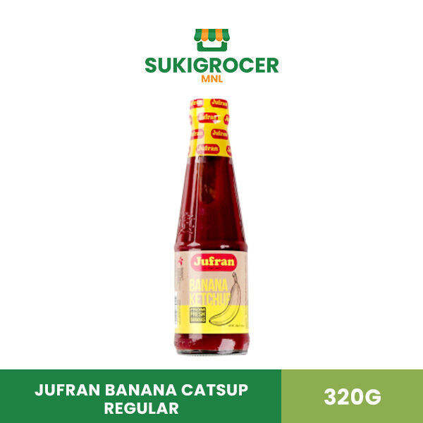 Jufran Banana Catsup Regular 320G | Shopee Philippines