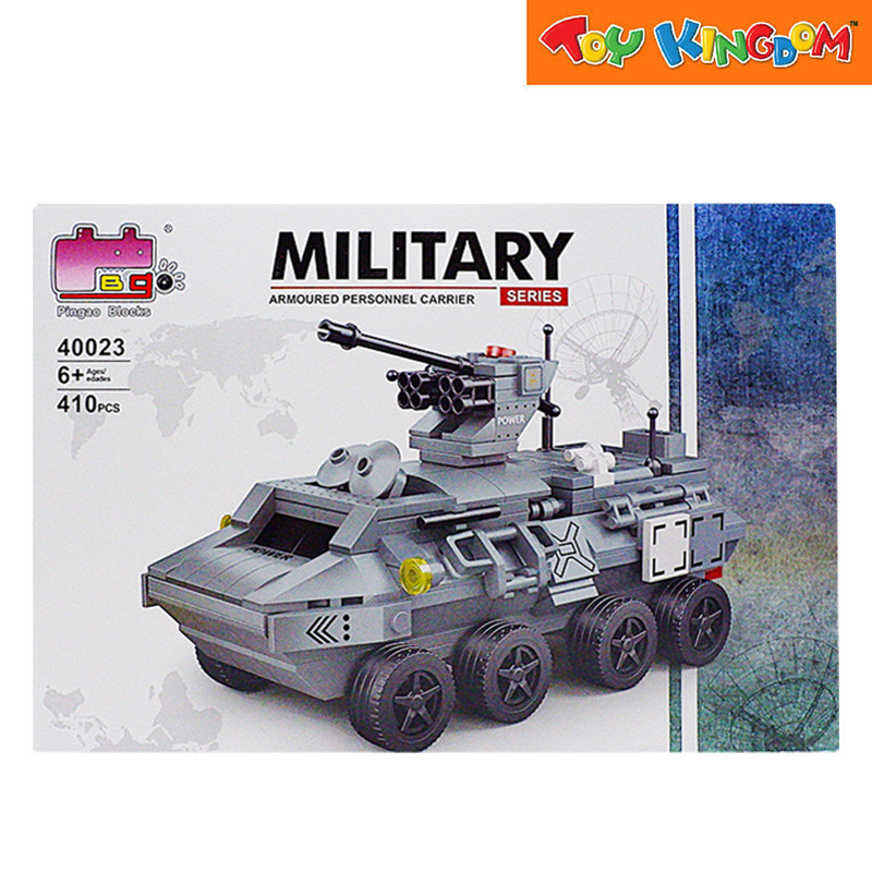 Pingao Blocks 40023 Military Series Armoured Personnel Carrier 410pcs ...