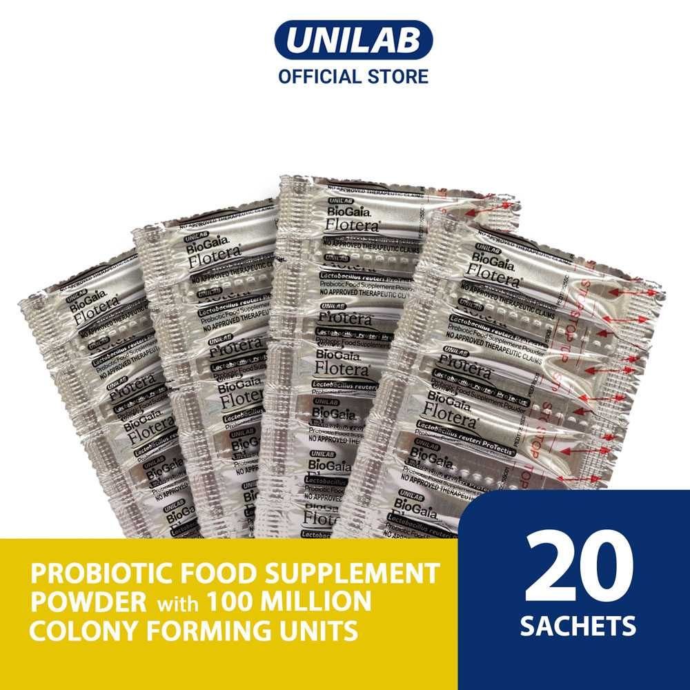 Flotera Powder 20s (Probiotic Food Supplement Powder:100millionColony ...