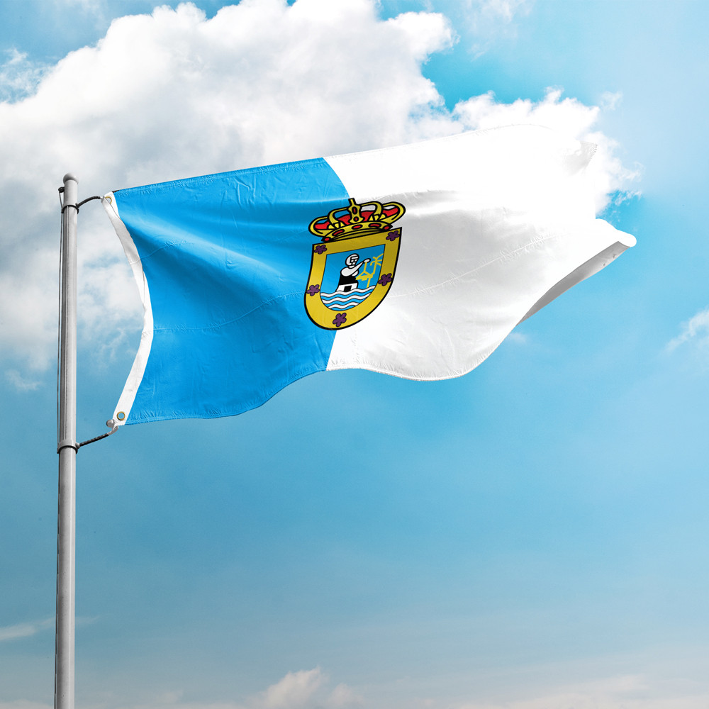 Flag Of La Palma Canary Islands 3*5FT 90*150CM Spain Flags Custom Logo ...