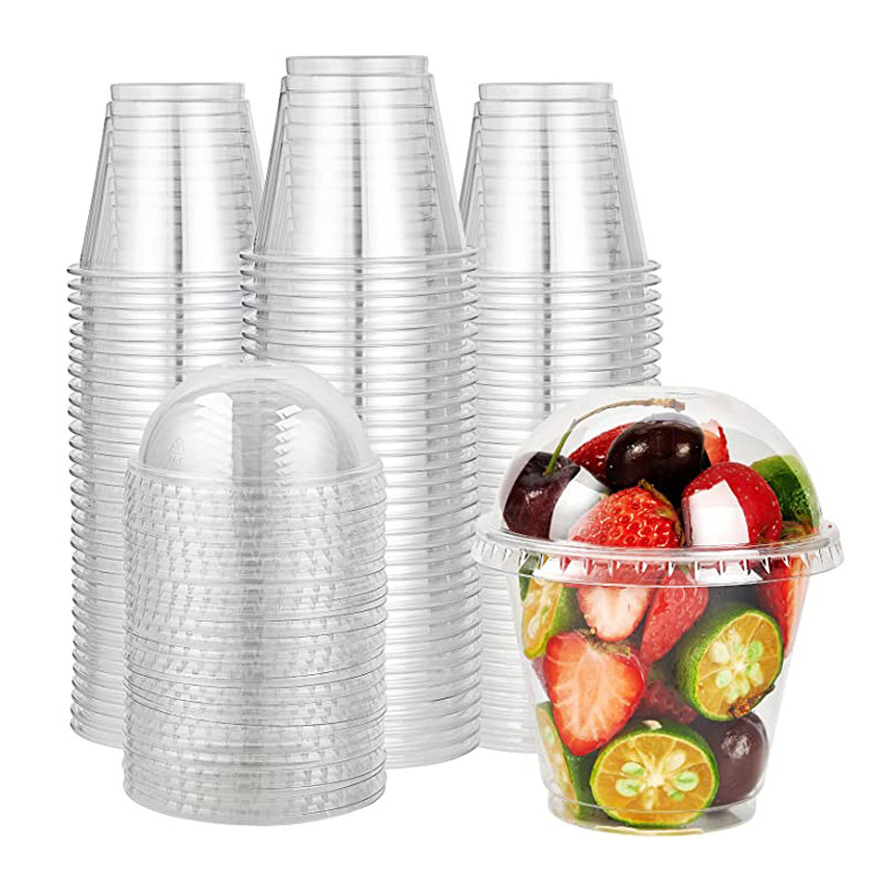 20PCS Disposable Plastic Dessert Cups Party Ice Cream Drinks Cup ...