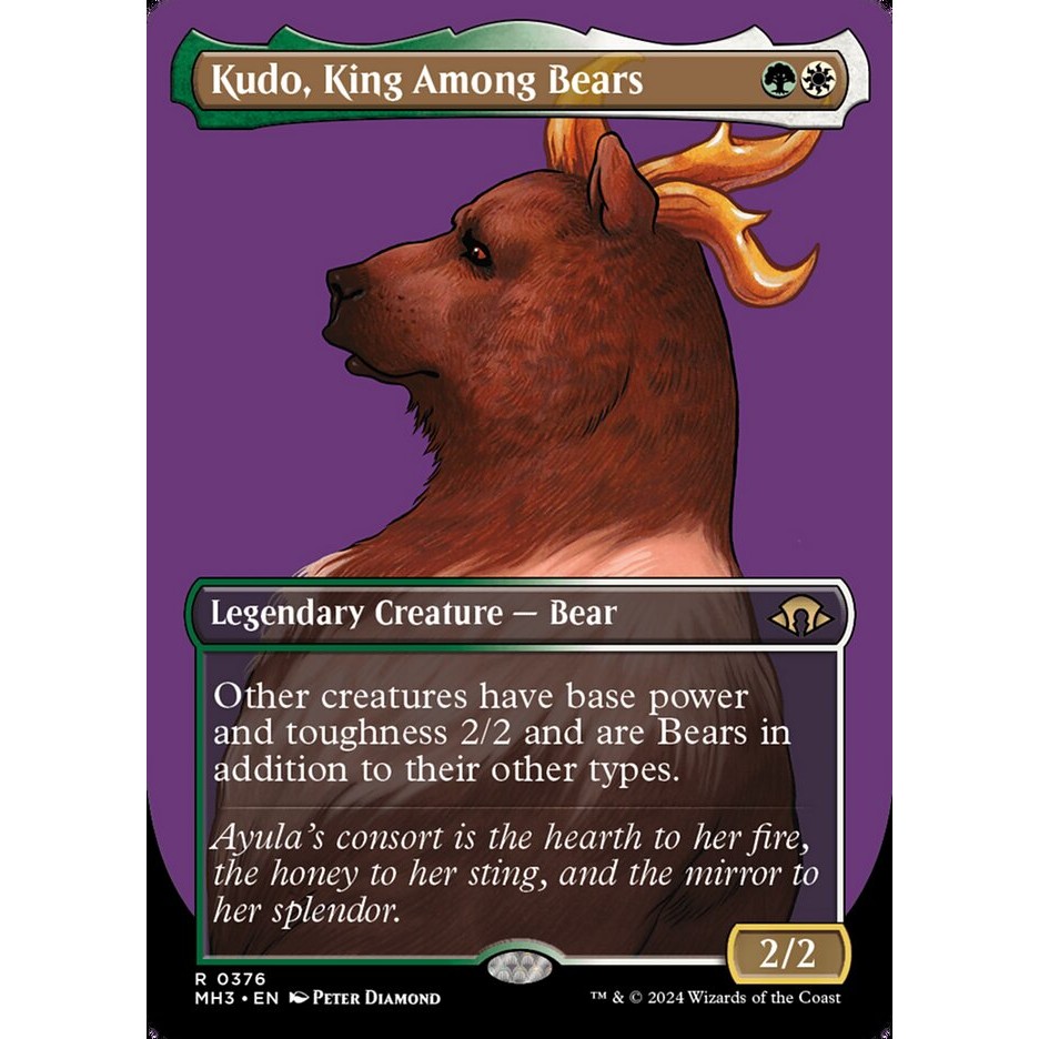 Kudo, King Among Bears Extended (HIGH QUALITY PROXY, CARD REQUEST ...