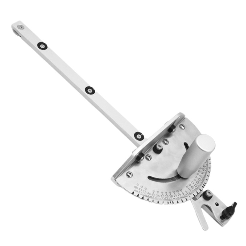Woodworking Angles Miter Gauge Fence T-Track Push Ruler Guide Router ...