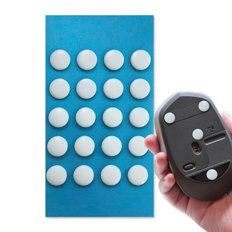 Small Round Dot PTFE Mouses Skates DIYs Mice Glide Feet ICE Control ...