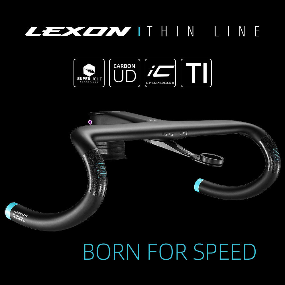 LEXON Carbon Road Handlebar Full Inner Cable Road Bike Integrated ...