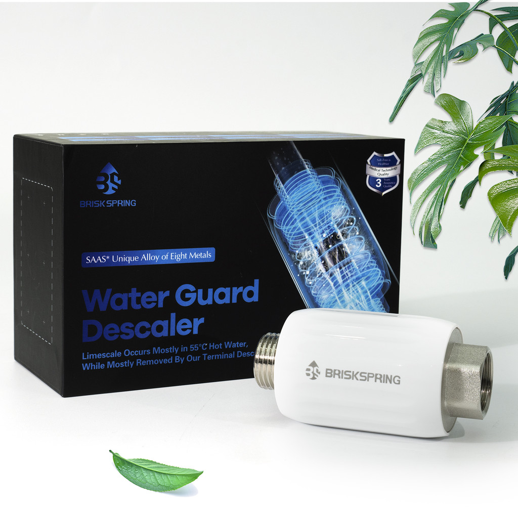 BriskSpring Water Descaler Softener System Water Heater Smart Toilet ...