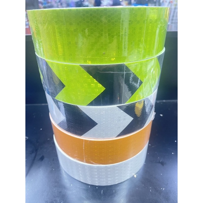 5cmX50m Reflectorize Tape Warning tape Reflectorized Sticker Car ...