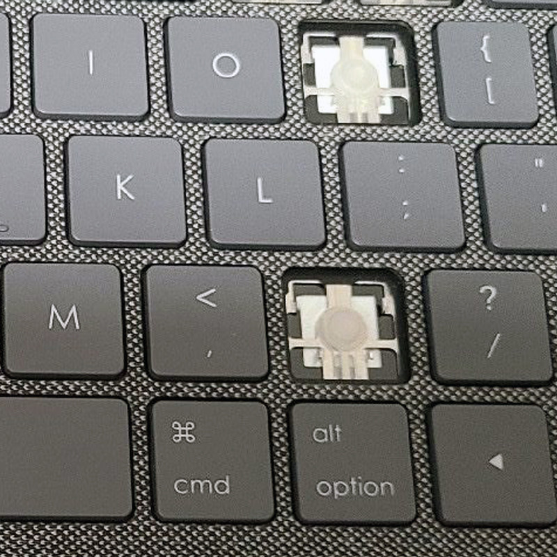 A Replacement Keycap Key cap &Scissor Clip&Hinge For Logitech Folio ...