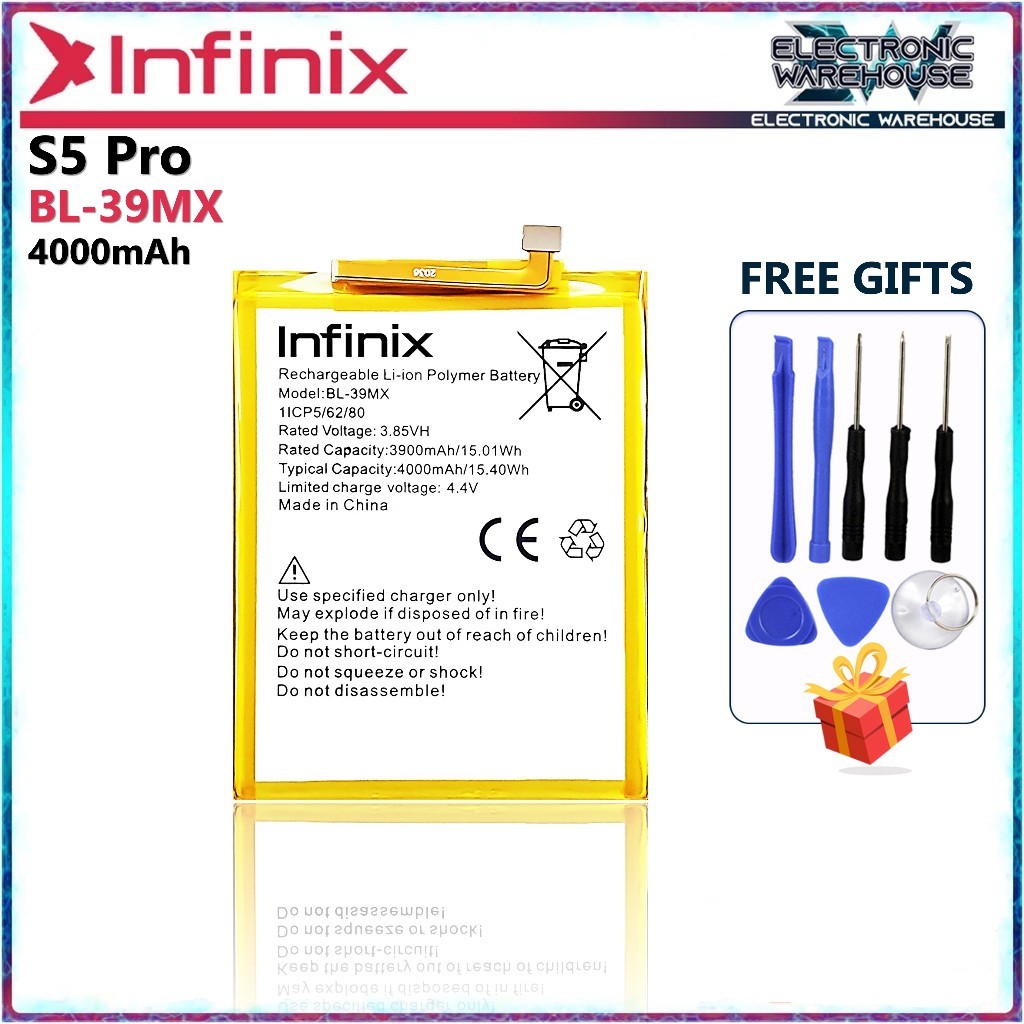 Battery for Infinix S5 Pro BL-39MX | Shopee Philippines